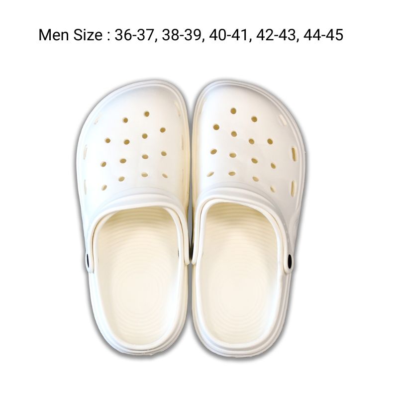 Lightweight EVA Slippers - Men Sizes White – TWO DOLLARTHINGS PLUS